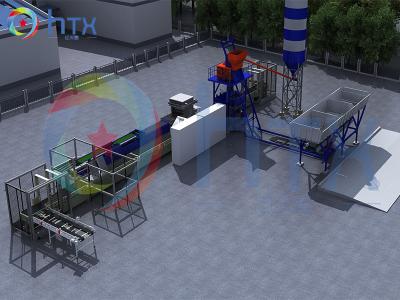 China Artificial Dosing Units Marble Quartz Stone Slab Feeder Machine Production Line for sale