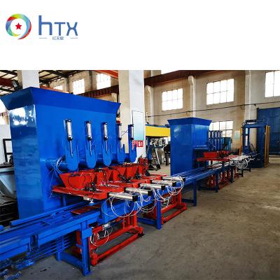 China Artificial Dosing Units Marble Quartz Stone Slab Feeder Machine Production Line for sale