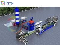 China Fully Automatic Concrete Wall Panel Machine Building Material Machinery for sale