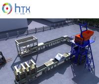 China Precast Concrete Dosing Machine Wall Brick Artificial Stone Production Line for sale