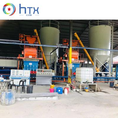 China Prefabriceer de Concrete het Doseren Productielijn van de de Baksteen Kunstmatige Steen van de Machinemuur Te koop