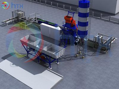 China 220V de natte Gegoten Productielijn van de Machines Binnen Beschaafde Steen Te koop