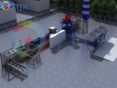 China Concrete Paver Wet Cast Machinery Dosing Concrete Batching Plant Controller System for sale
