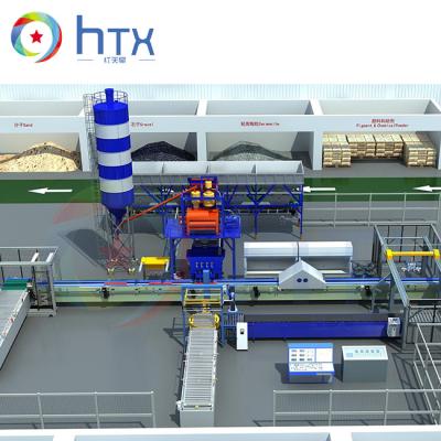 中国 セメントの機械を作る具体的な人工的な石造りの生産ライン屋外の床タイル 販売のため