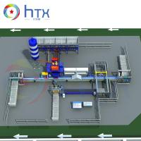 China Concrete Dosing System Wall Panel Production Line For Artificial Stone for sale