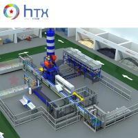 China PLC Automatic Floor Tile Making Machine Artificial Stone Production Line for sale