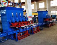 China Automatic Concrete Retaining Block Dosing Machine Artificial Stone Production Line for sale