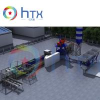China Automatic Interlocking Tiles Making Machine Stacked Stone Concrete Sleepers Machine for sale