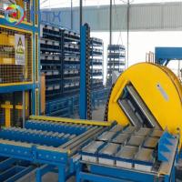 China Automatic Interlocking Tiles Making Machine Stacked Stone Concrete Sleepers Machine for sale