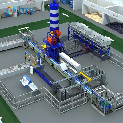 China Concrete Casting Machine Concrete 3D Panel Walls Machine for sale