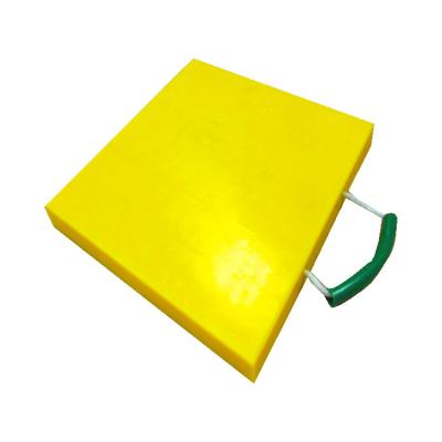 China HDPE plastic crane stabilizer pads for sale