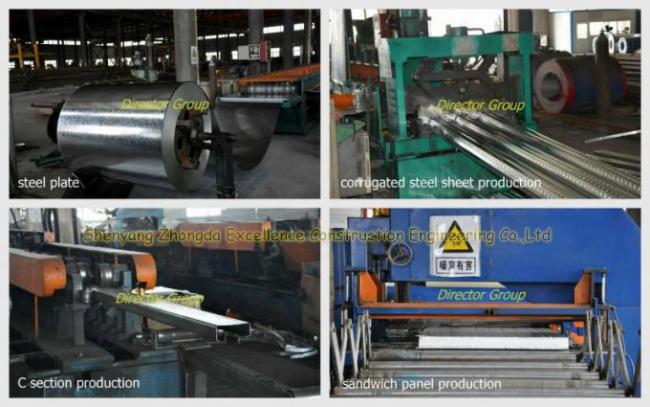 multi floor welding prefab steel structure dome