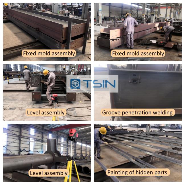 Fast Delivery Prefabricated Steel Structures Experienced Designed and Construction