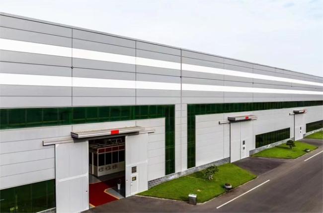 High Strength Steel Frame Structure showing complete assembly