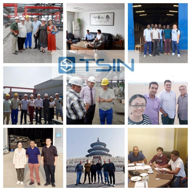 Completed steel structure project