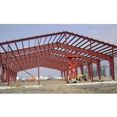 China Q345b het Geprefabriceerde Pakhuis van Staalstructuren/Bouw van de Workshop de Pretechniek Te koop