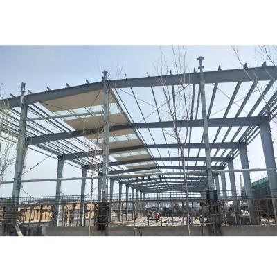 China Q345b Lange overspanning Structuur Prefab stalen gebouwen Anti-aardbeving Te koop