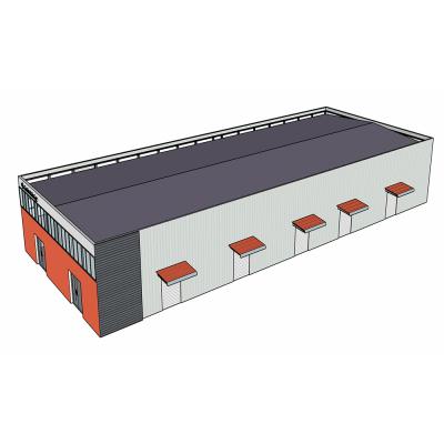China Waterproofing a construção pre projetada do metal/a estrutura de aço armazém dos celeiros à venda