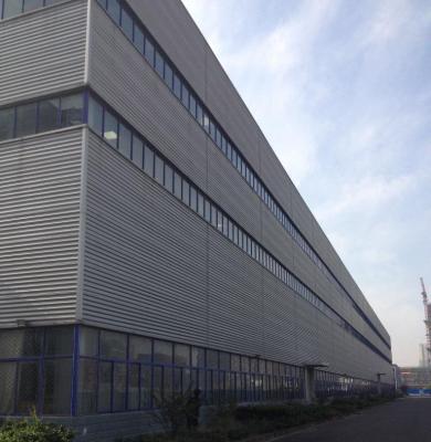 Cina Magazzino Q235 materiale, magazzino d'acciaio della Gran-portata Vento-resistente Q345 in vendita