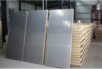 Cina L'isolamento isolato della schiuma dei pannelli del tetto della lana di vetro riveste lo spessore di pannelli di 80Mm in vendita
