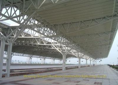 China Desempenho alto pré-fabricado da oxidação das construções de aço do estação de caminhos-de-ferro anti à venda