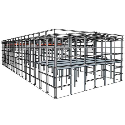 China De boutverbinding galvaniseerde het Geprefabriceerde Lassen van het Pakhuisaws D1.1 van Staalstructuren Te koop