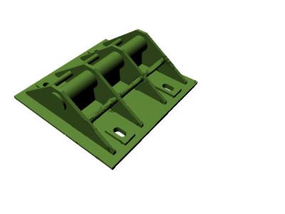 Il ponte Bailey temporaneo di modello 200 parte la materia prima sorgente antislittamento di Q460C