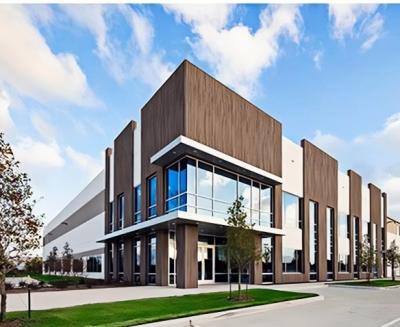 China Multi Story Prefabricated Steel Frame For Supermarkets Halls Office for sale