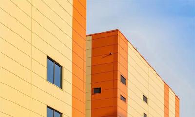 China Hot Rolled Steel Q235 Q345B Prefab Steel Warehouse With H Beam Portal Frame for sale