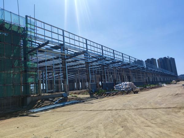 Quality Earthquake Resistant Steel Structure Construction Recycled Workshops for sale