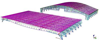 China Seismic Resistant Pre Engineering Building Structure Warehouse Kits Latin America Projects for sale