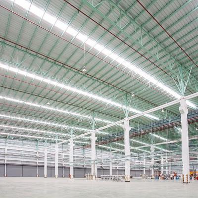 China Galvanized Steel Warehouse Prefabricated Buildings 300kg/M2 Load Bearing Heavy Duty Storage for sale