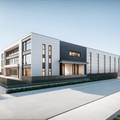 China Galvanized Steel Warehouse Prefabricated Buildings 300kg/M2 Load Bearing Heavy Duty Storage for sale