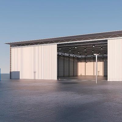 China 50m×100m Temperature Controlled Storage Unit Steel Structure Warehouse for sale