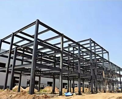 China Prefab Steel Structure Workshop Industrial Design Style For Hall Workshop Factory for sale