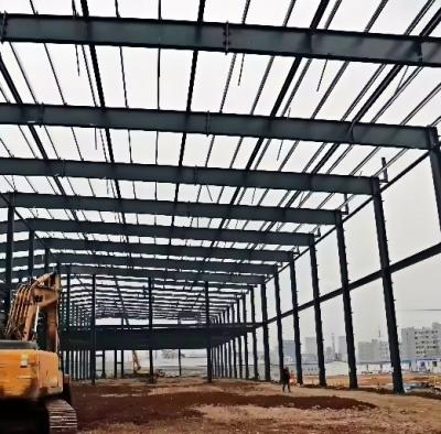 China Kundenspezifische industrielle Stahlkonstruktions-Werkstatt-Portalrahmen für budgetfreundliche Smart-Lösungen zu verkaufen