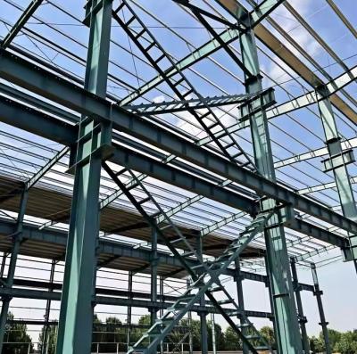 China Kundenspezifische industrielle Stahlkonstruktions-Werkstatt-Portalrahmen für budgetfreundliche Smart-Lösungen zu verkaufen