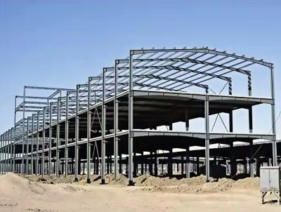 China Customized Peb Structure Warehouse Q235B Q355B Steel Portal Frame Structure for sale