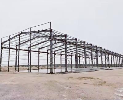 China Large Span Steel Structure Building Coal Storage Space Frame Warehouse Bunker for sale