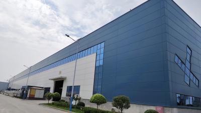 China Kundenspezifische industrielle Stahlkonstruktions-Werkstatt-Portalrahmen für budgetfreundliche Smart-Lösungen zu verkaufen