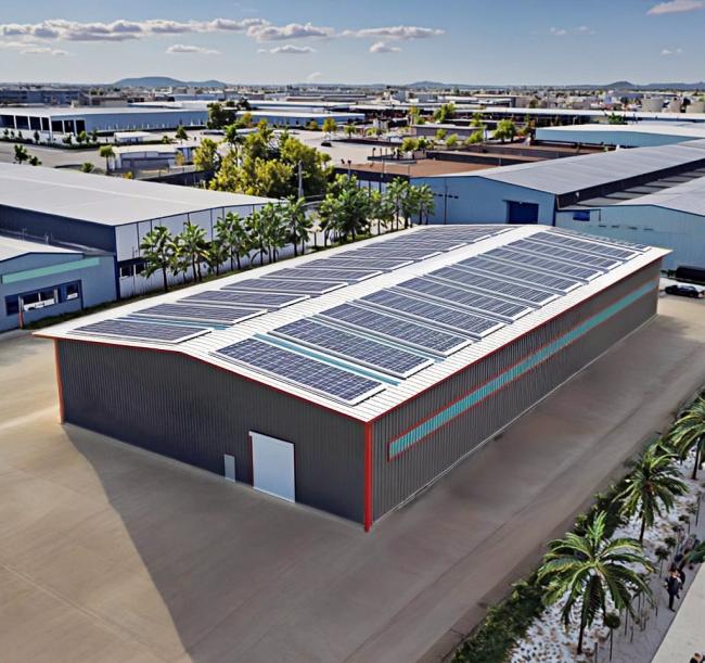 Steel structure construction process