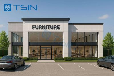 China Portal Frame Specs Metal Structure Building Powder Coated Steel Surface for sale