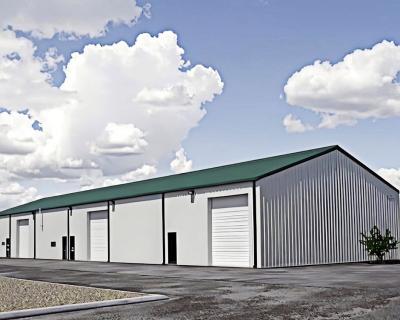 China 500m3 Corrugated Steel Grain Storage Prefabricated Building Q235 Q345 for sale