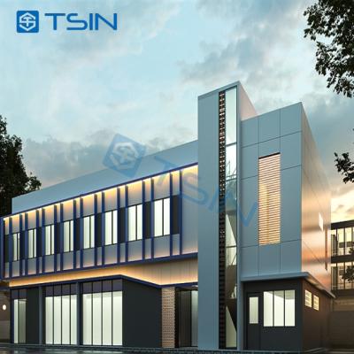 China Portal Frame Prefabricated Steel Frame Building Custom Insulation for sale