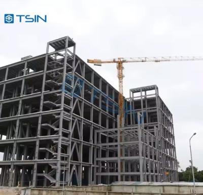 China Portal Frame Prefabricated Steel Frame Building Custom Insulation for sale