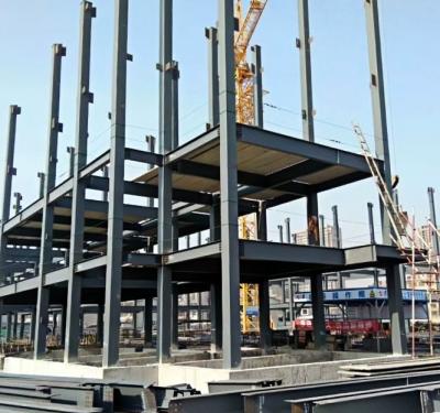 China Portal Frame Prefabricated Steel Frame Building Custom Insulation for sale