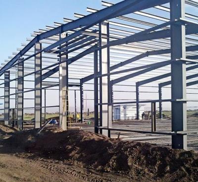 China Prefabricated Steel Frame Building Warehouse Workshop Portal Frame for sale