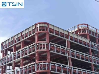 Cina Struttura in acciaio prefabbricata su misura Cornice del portale per magazzini in vendita