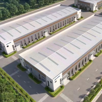 China Customized Peb Structure Warehouse Q235B Q355B Steel Portal Frame Structure for sale