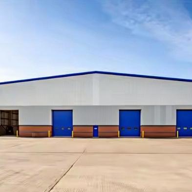 China Prefabricated Steel Structure Construction Warehouse Portal Frame For Industrial Buildings for sale